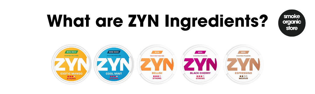 What are ZYN Nicotine Pouch Ingredients?