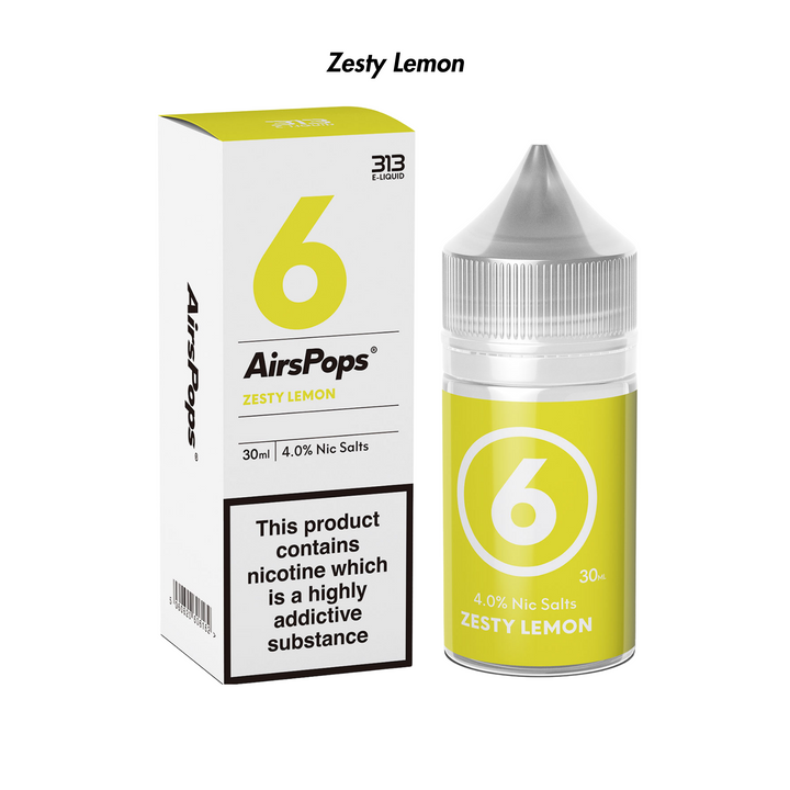 313 AirsPops E-Liquid 30ml 4.0% Bottle | Express Delivery