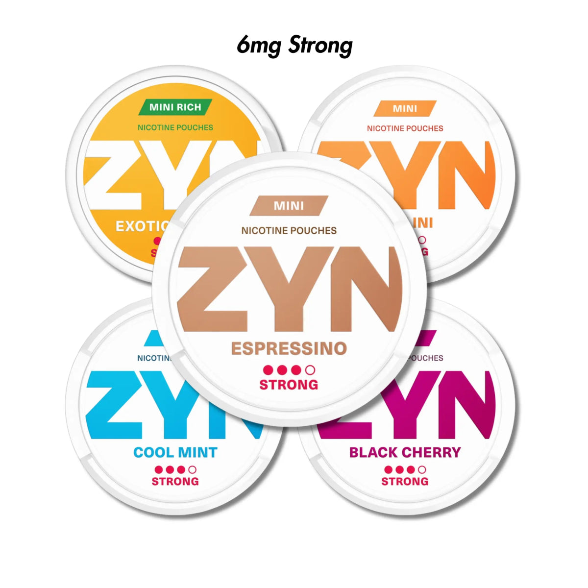 5-Pack ZYN Nicotine Pouches Strong | Express Delivery – Smoke Organic ...