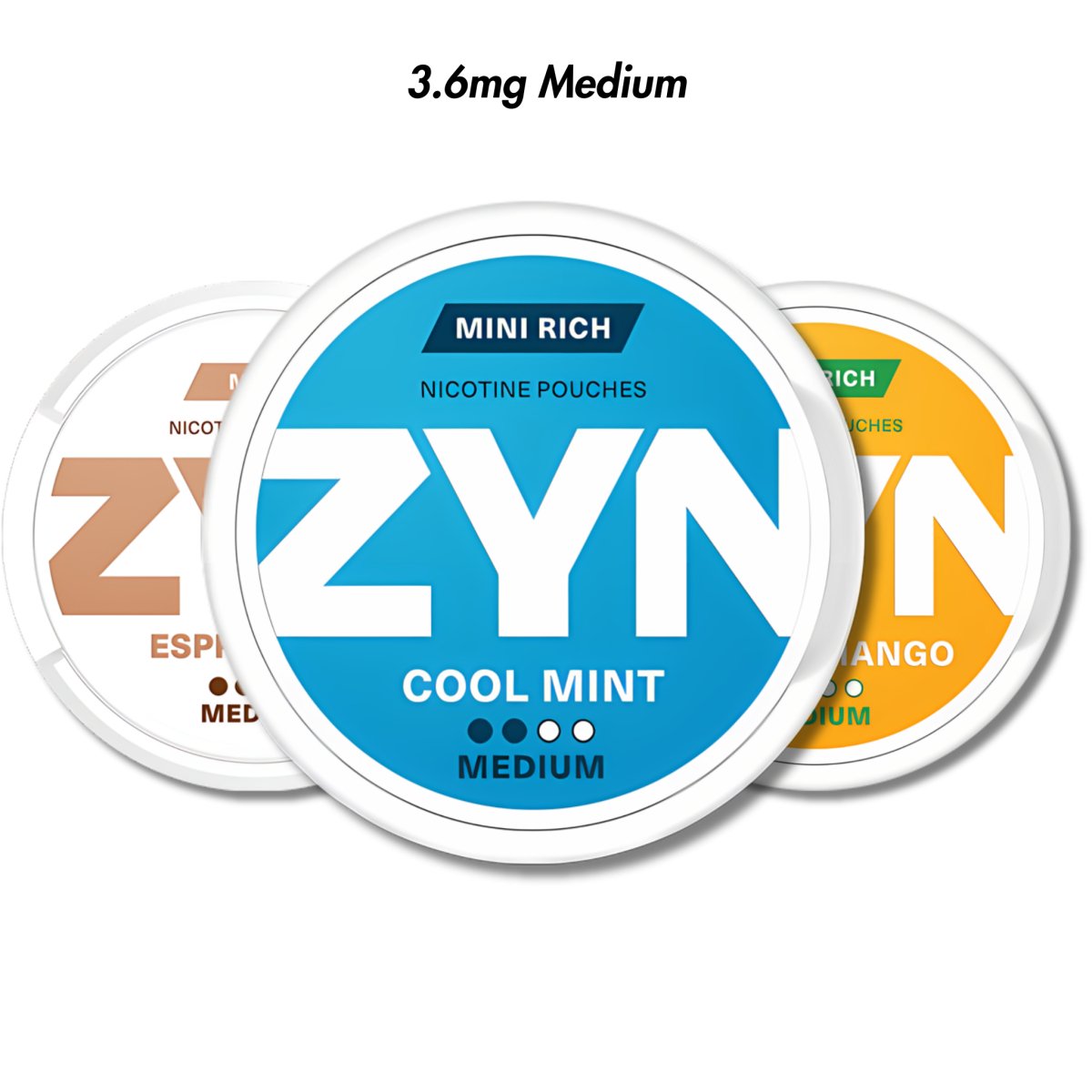 ZYN Mini Nicotine Pouches Medium | Express Delivery