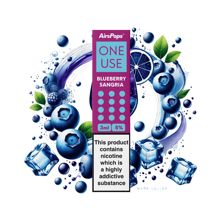 AirsPops ONE USE 15ml XV Vape | Express Delivery – Smoke Organic Store ...