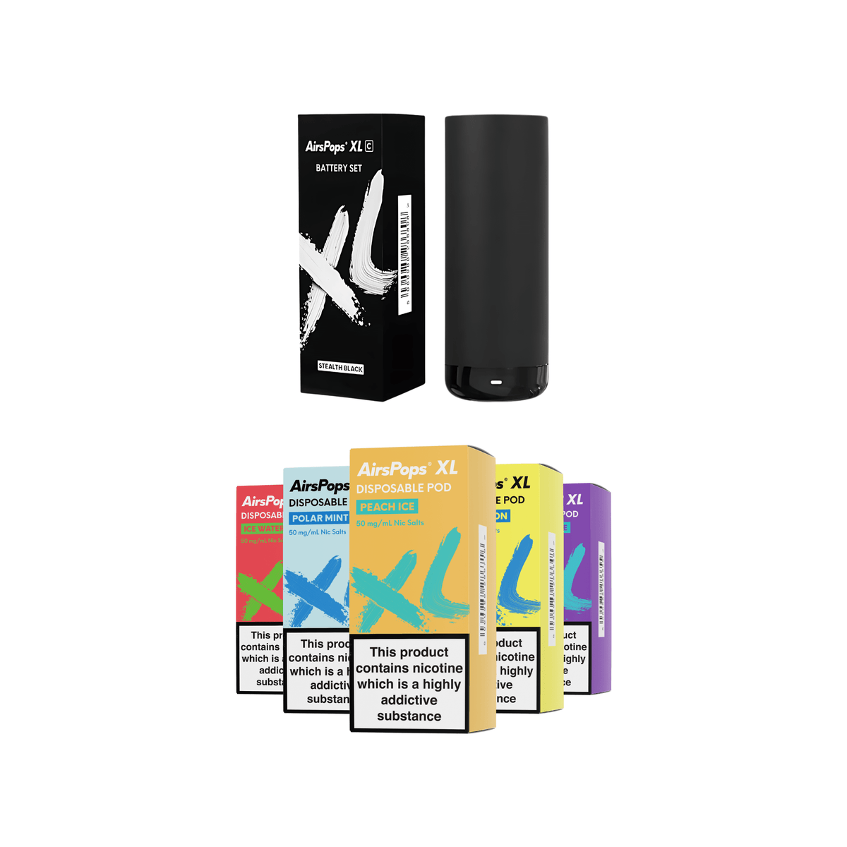 AirsPops XL & Prefilled Pods Bundle | Express Delivery – Smoke Organic ...