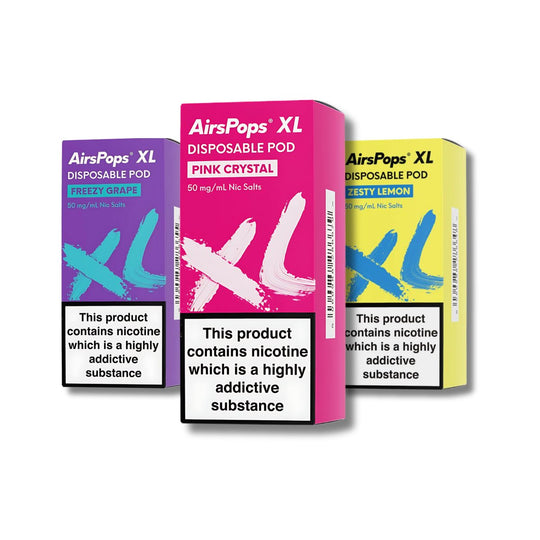 AirsPops XL Disposable Pod 10ml | Express Delivery