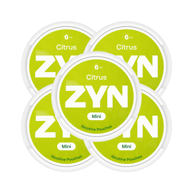 5-Pack ZYN 6mg Strong Nicotine Pouches | Express Delivery – Smoke ...