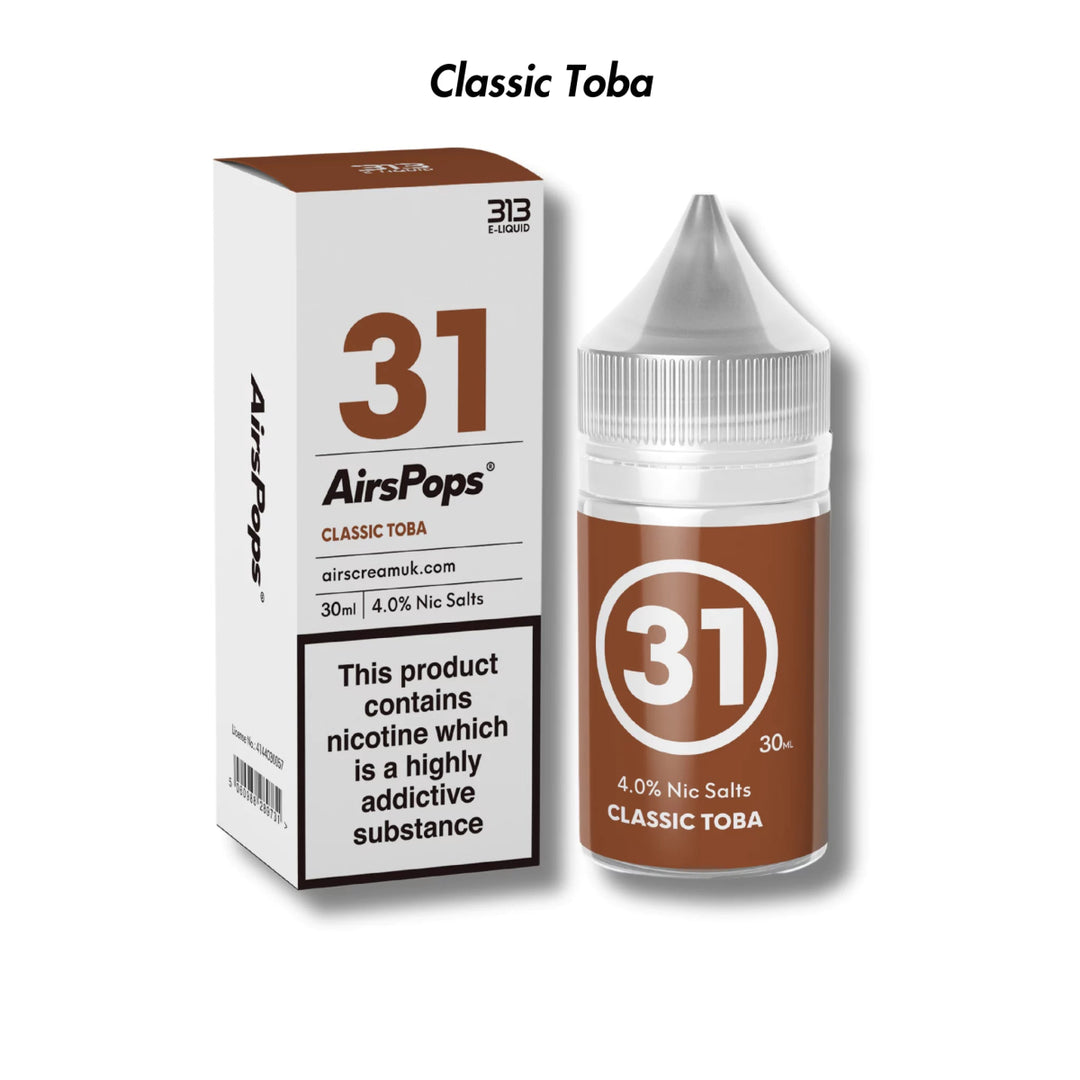 313 AirsPops E-Liquid 30ml 1.9% Bottle | Express Delivery