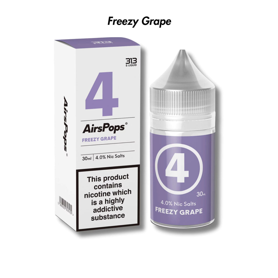 313 AirsPops E-Liquid 30ml 1.9% Bottle | Express Delivery