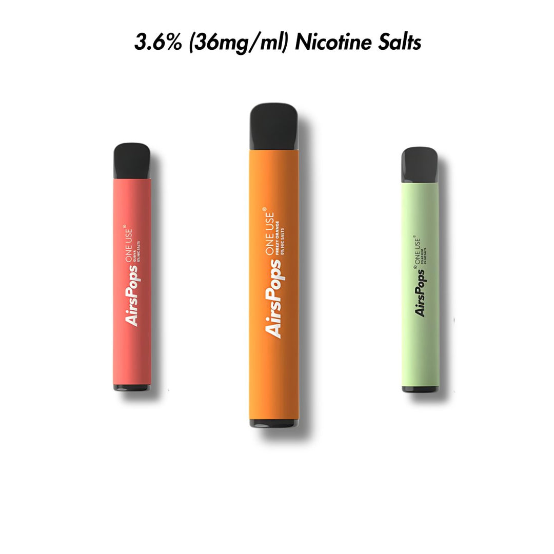 AirsPops & AirPop ONE USE Disposables | Express Delivery