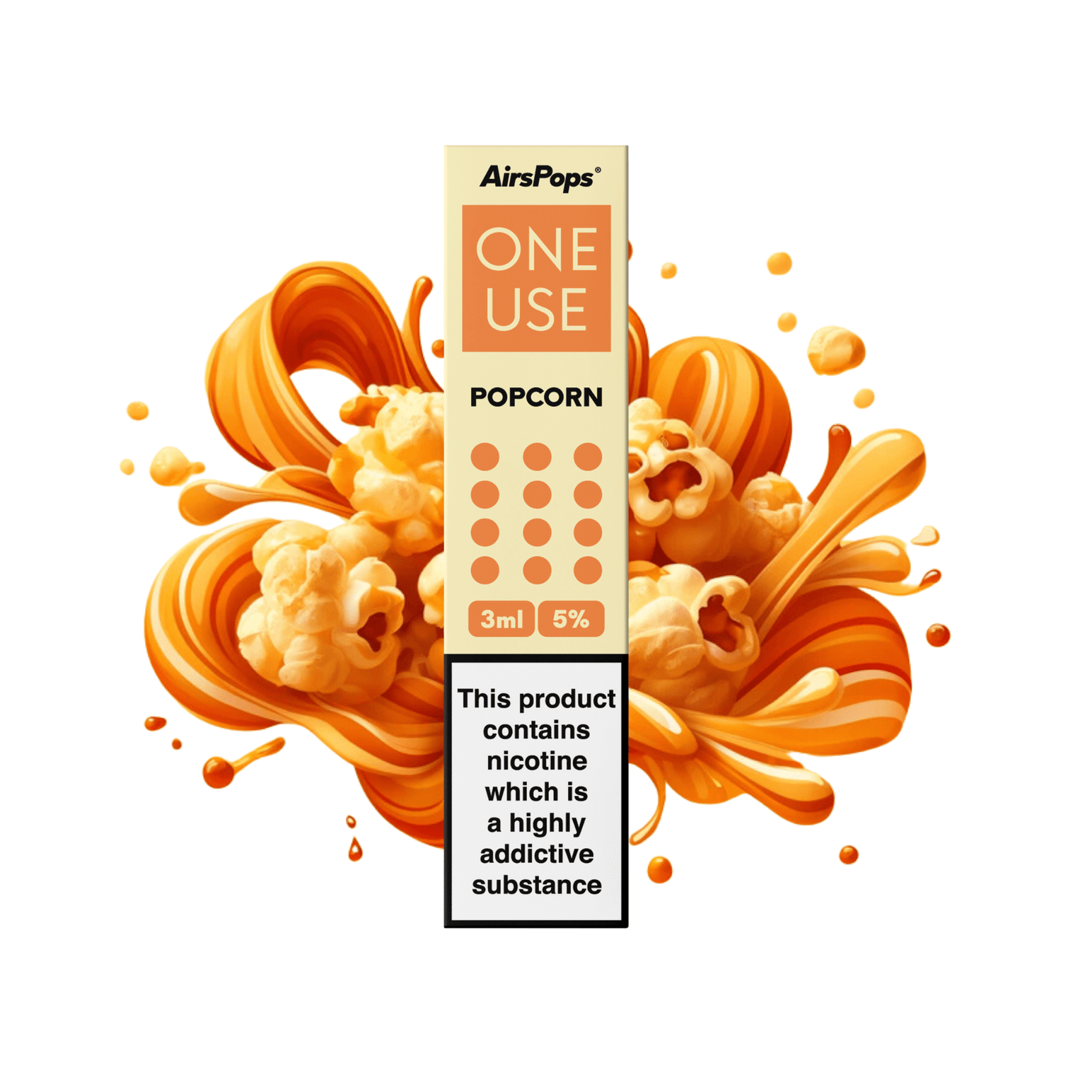 Airscream AirsPops ONE USE 3ml 800 Puffs | Express Delivery – Smoke ...